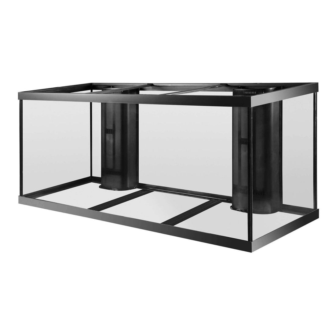 Aqueon 210gal Aquarium Black W/2 Megaflows SD-4 158043 015905123150 ...