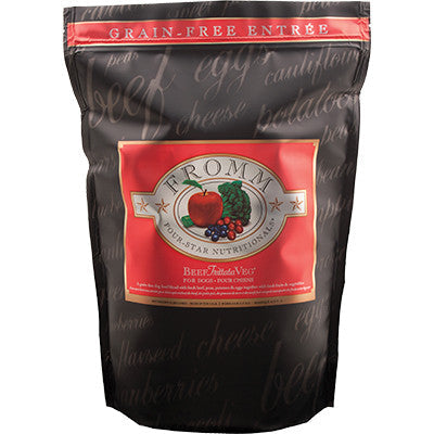 Fromm Dog 4star Grain Free Beef Frittata 4lb 072705114146 – Pets Warehouse